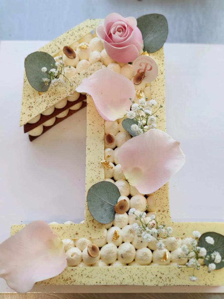 Acompte Number cake - Anissa Patisserie